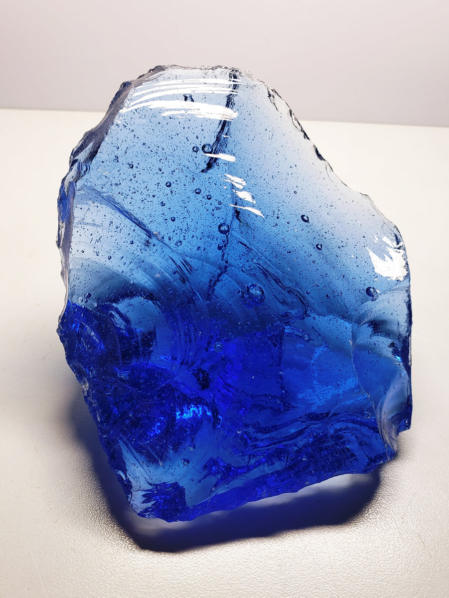 Blue (Sapphire Elestial) Traditional Andara Crystal 432g