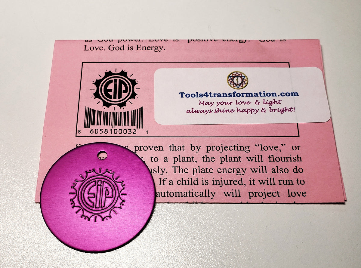 EIP Positive Energy Purple Disc / Pendant