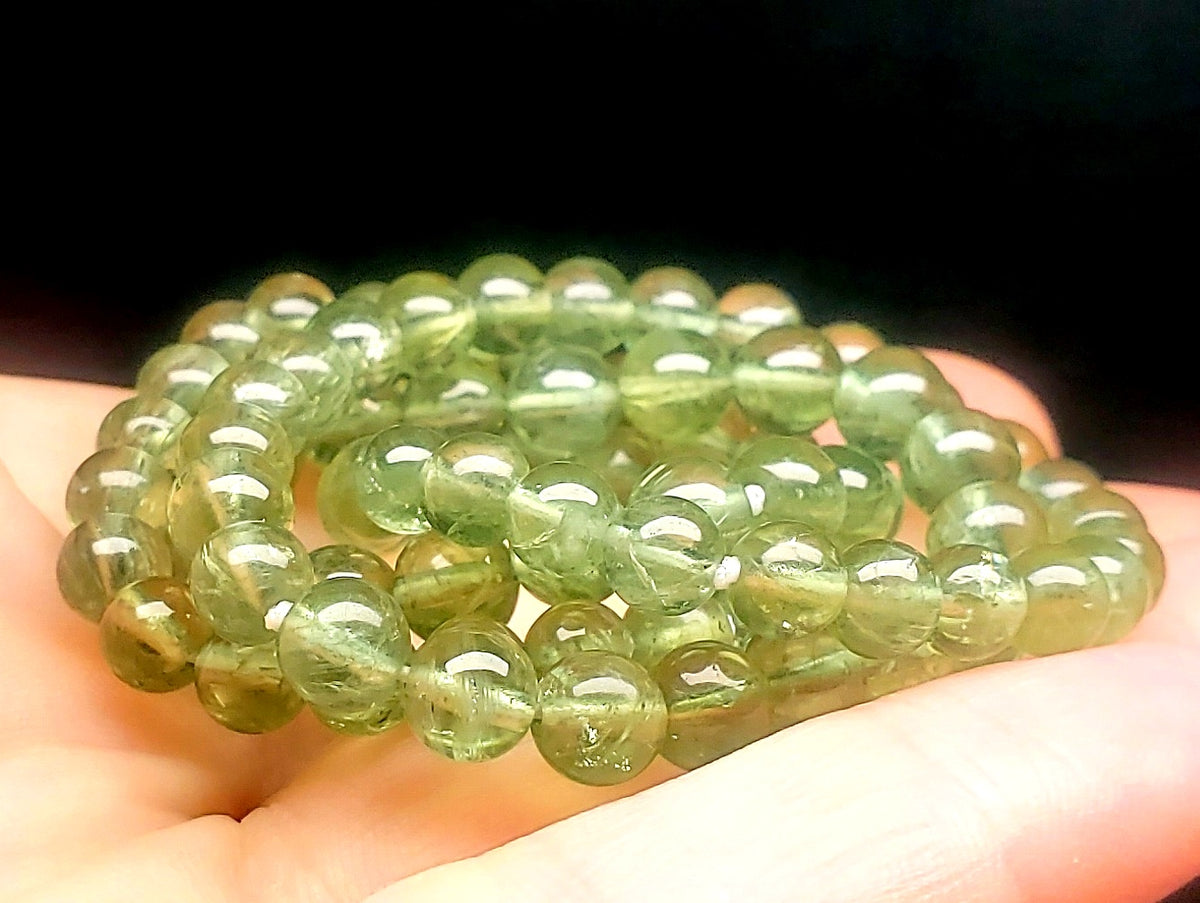 Apatite - Green EO+ 5-6mm 17.5inch