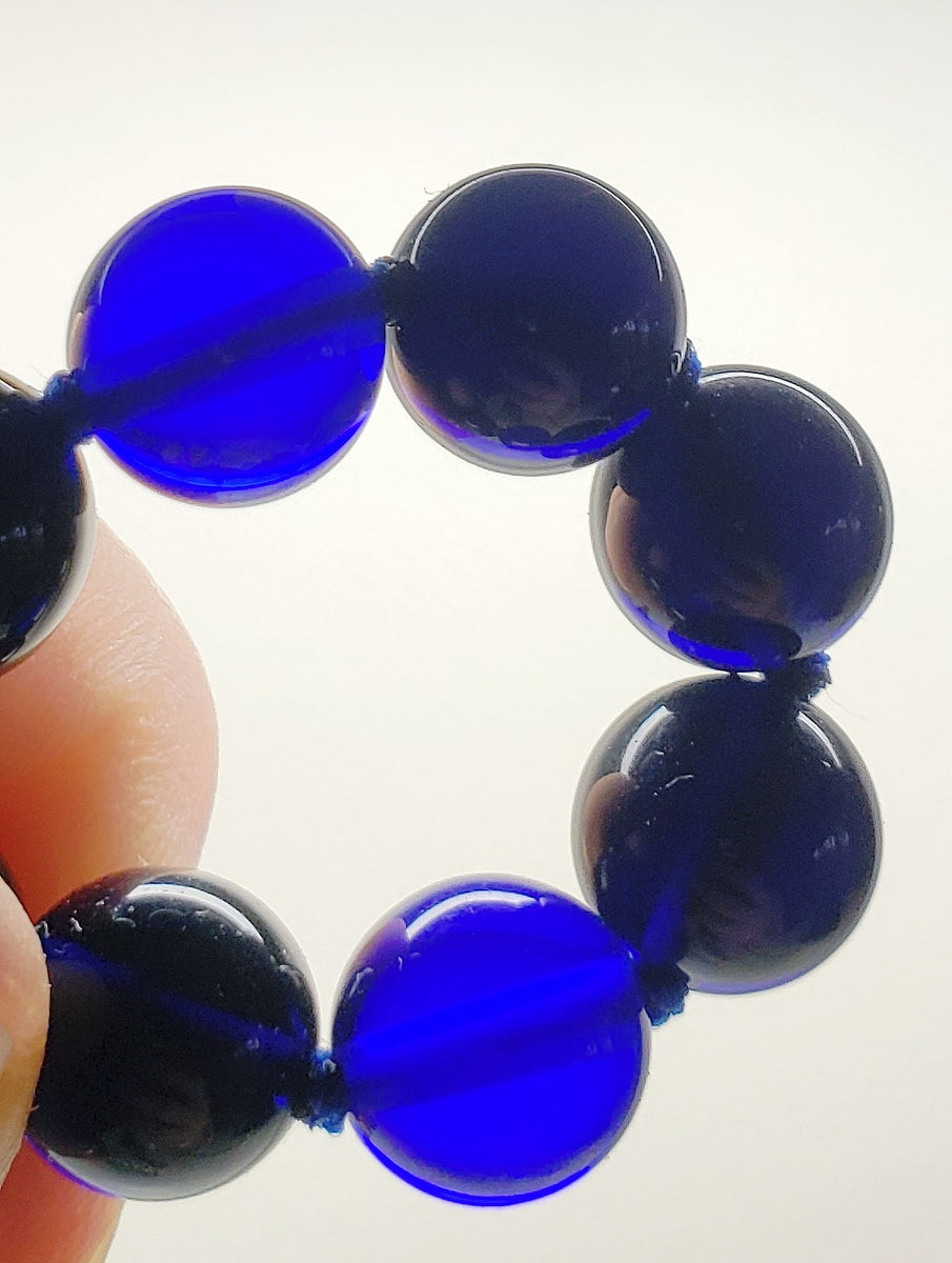 Andara Crystal Mala / Prayer Beads - Indigos